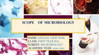 Scope of microbiology | PPT