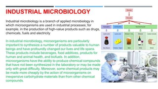Scope of microbiology | PPTX
