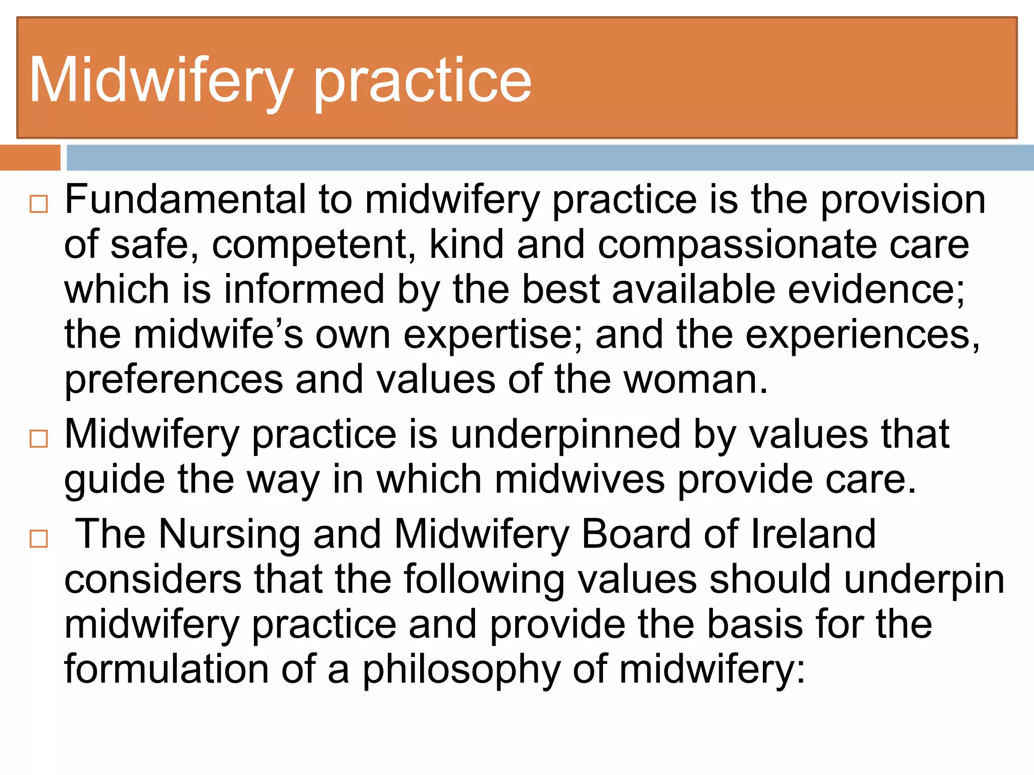 Scope of midwife | PPTX