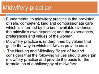 Scope of midwife | PPTX