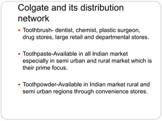 Scope of mlm and franchising in colgate palmolive | PPT
