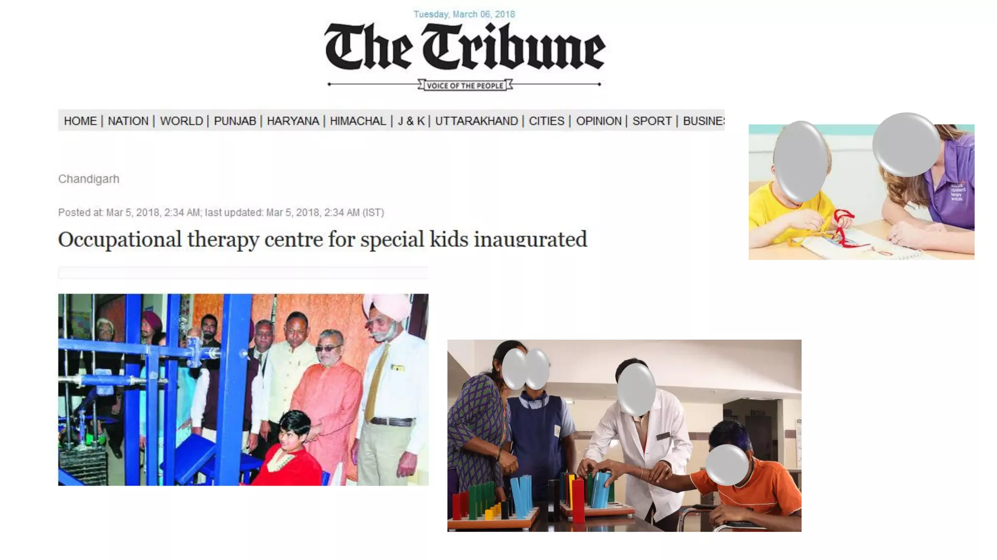 Scope of Occupational Therapy – India & Abroad | PDF