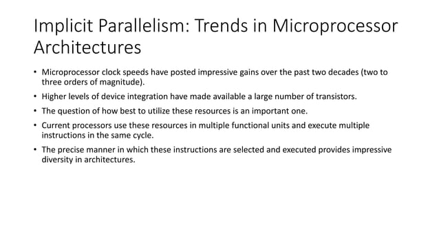 Scope Of Parallelism Pptx Programming Languages Computing