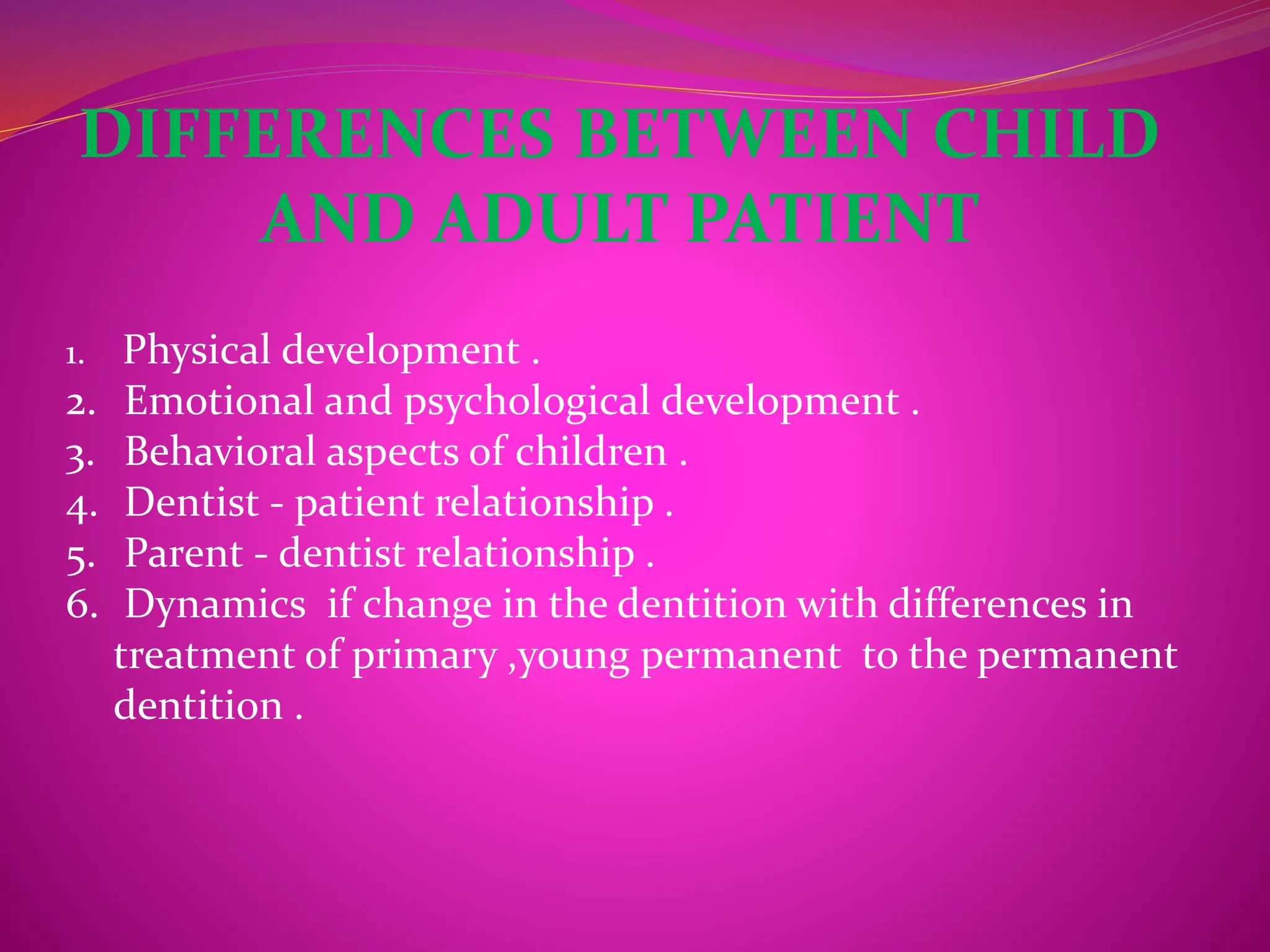 LECTURE INTRODUCTION TO PEDIATRIC DENTISTRY | PPTX