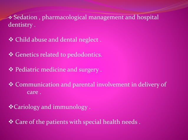 LECTURE INTRODUCTION TO PEDIATRIC DENTISTRY | PPTX