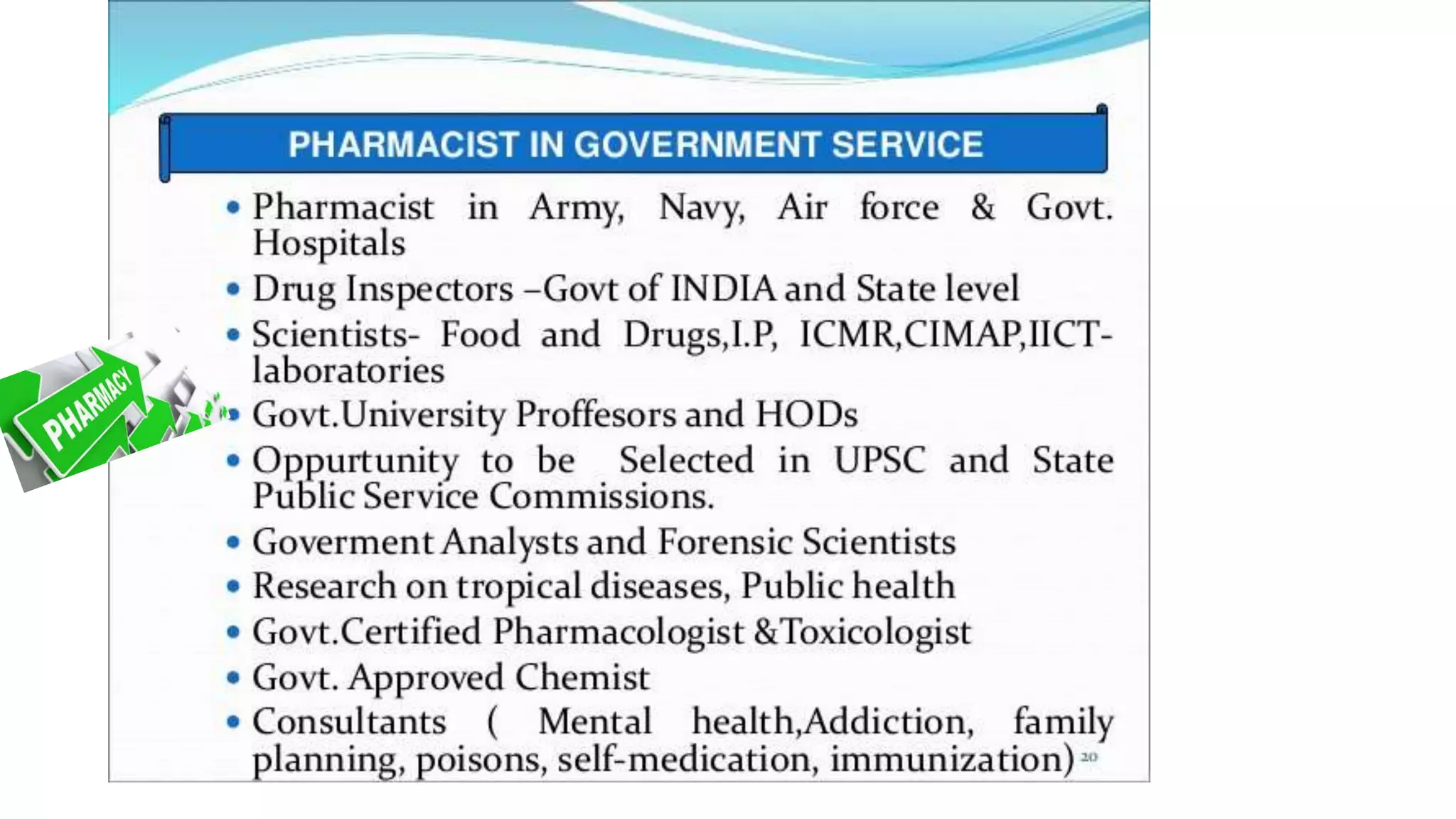 Scope of Pharmacy | PPTX