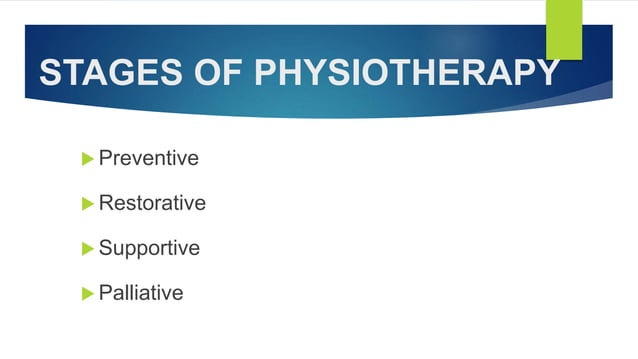 Scope of physiotherapy ipd and opd | PPTX | Injuries | Diseases and ...