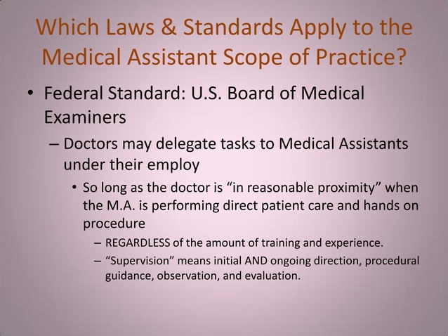 Scope of practice | PPTX