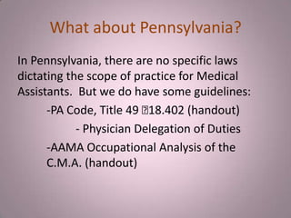 Scope of practice | PPTX