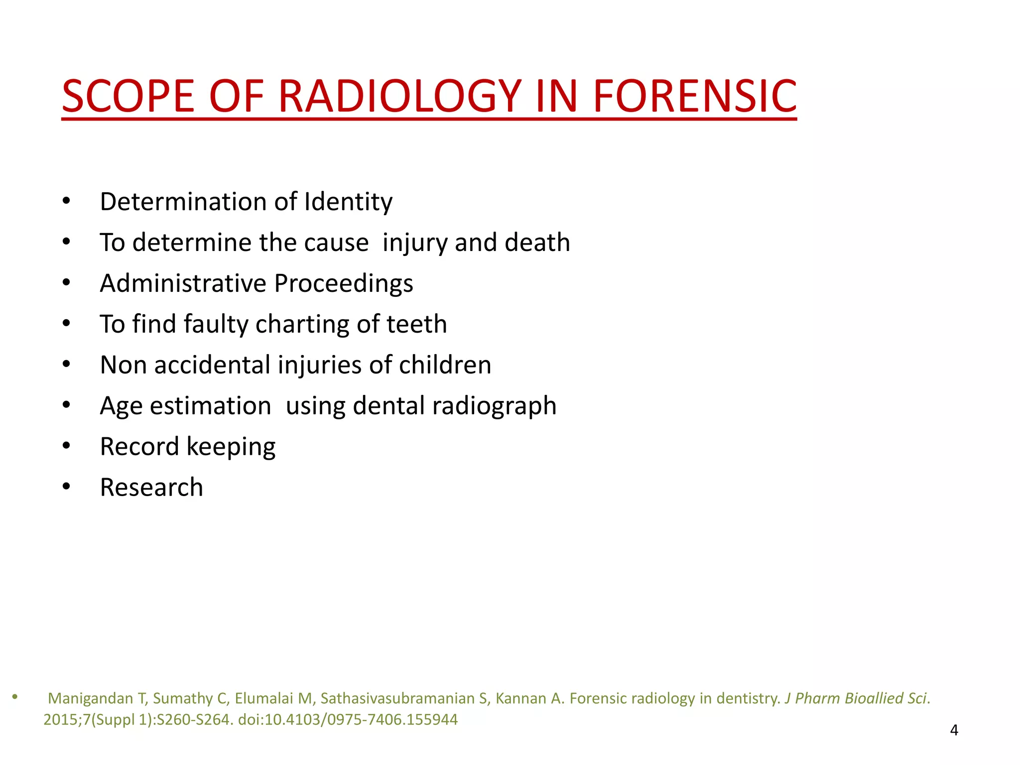 SCOPE OF RADIOLOGY IN FORENSIC.pptx