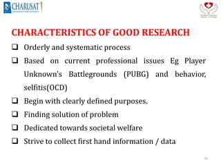 Scope of research in paediatric | PPTX