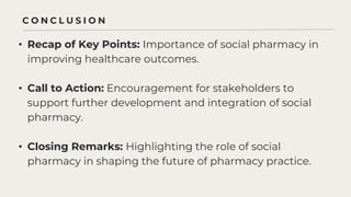 Scope and Benefits of Social Pharmacy-PPT | PPT