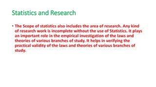 Introduction and scope of statistics .pptx