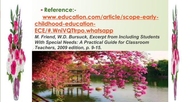Scope of teacher education at pre primary level by Mudasir Amin | PPT