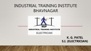 Scope of the Electrician trade | PPTX