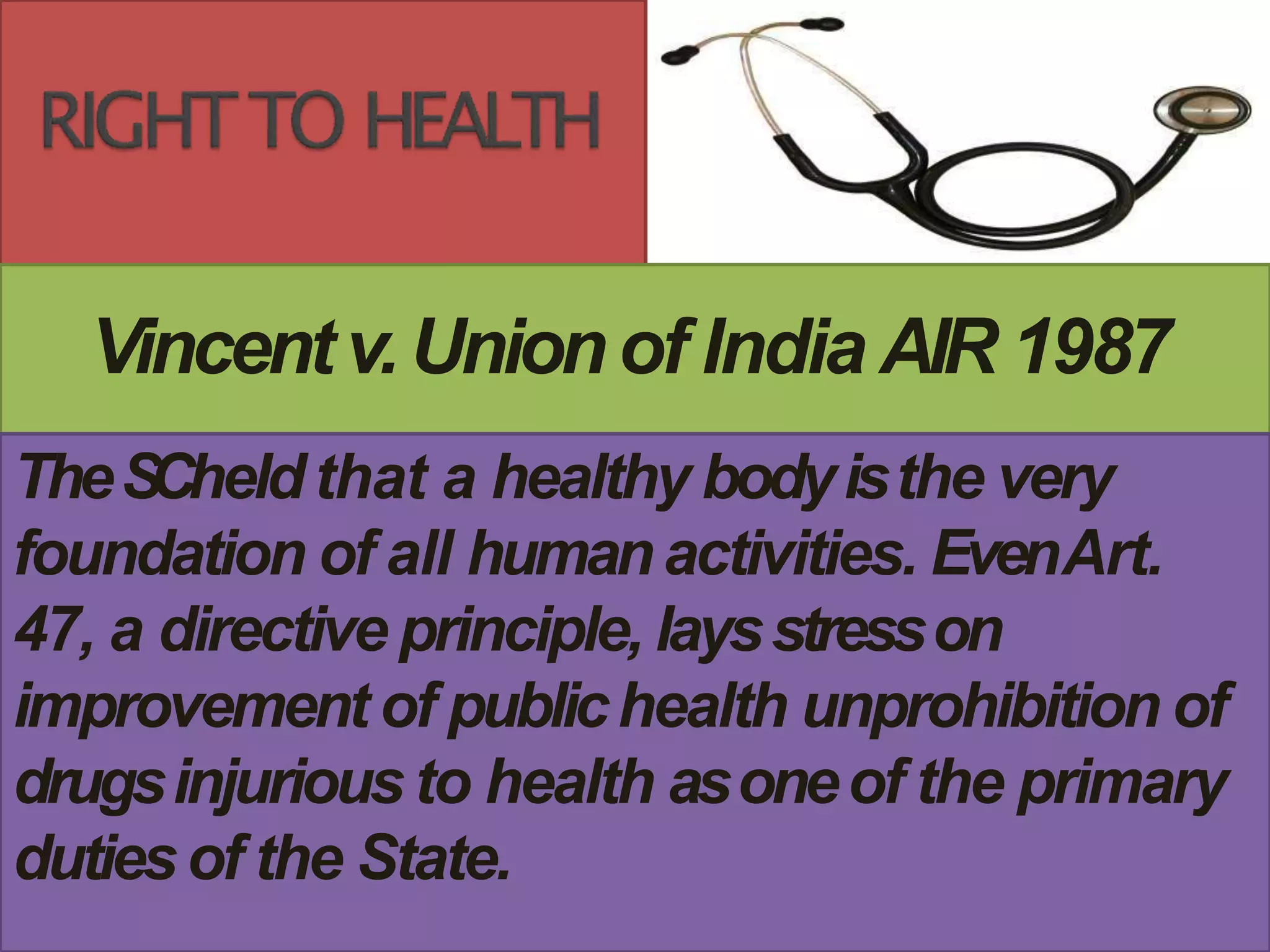 Scope of the right to life and personal liberty under (article 21) | PPTX