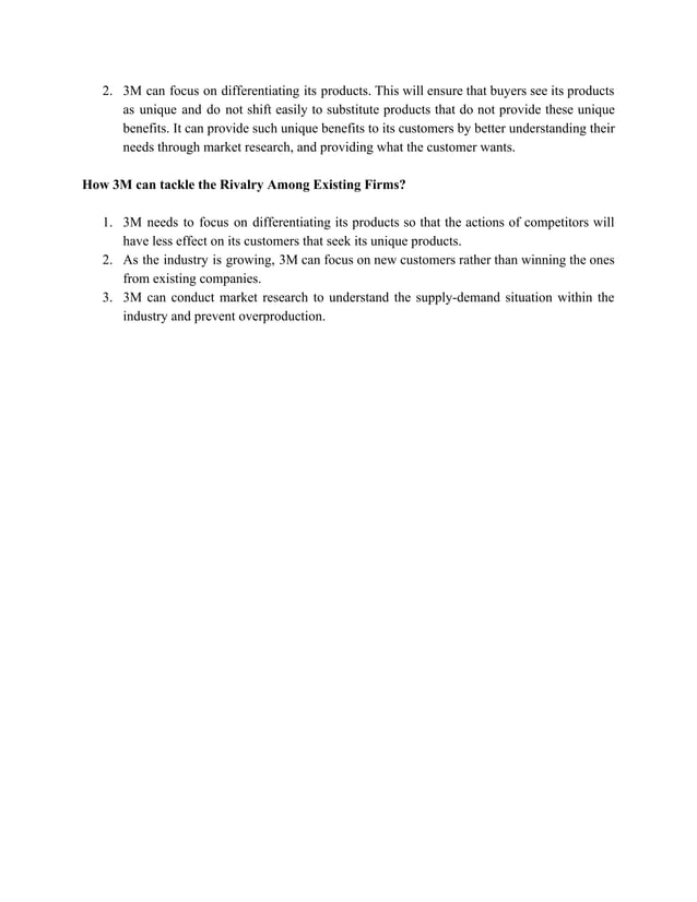 Scope of using porter's models | PDF