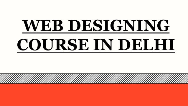 Scope of Web Designing Course in India | PPTX