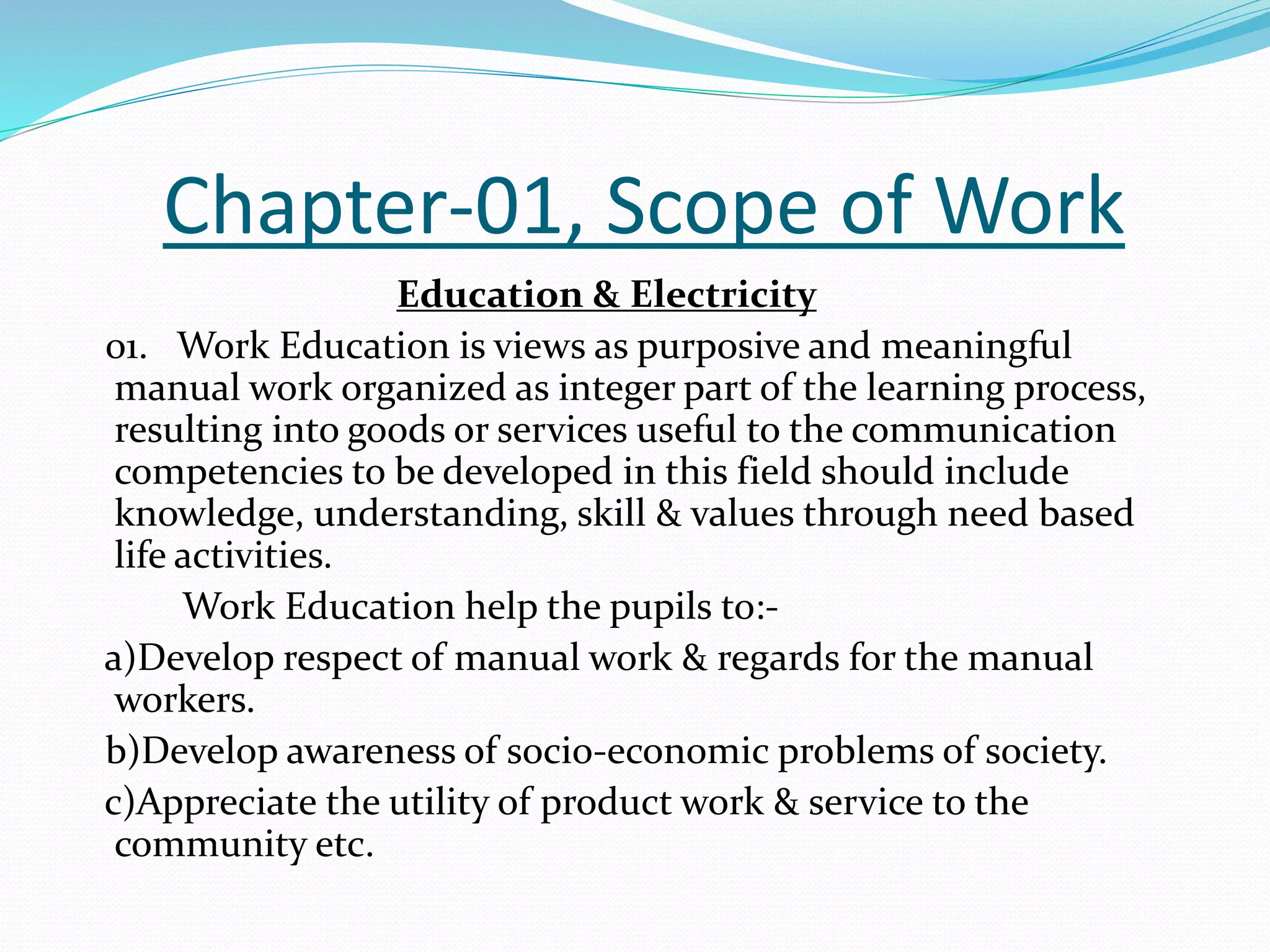 Scope of work | PPT