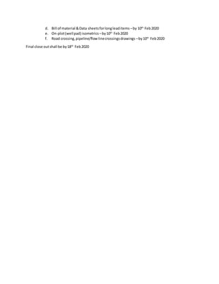 Scope of work flow line survey | DOCX