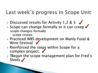 Scope part 2 day 1 | PPT
