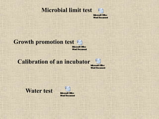 Scope, roles and responsibilities of microbiologist in | PPTX