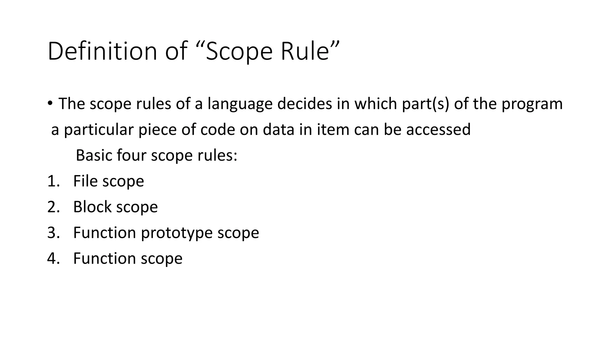 Scope Rulespptx 