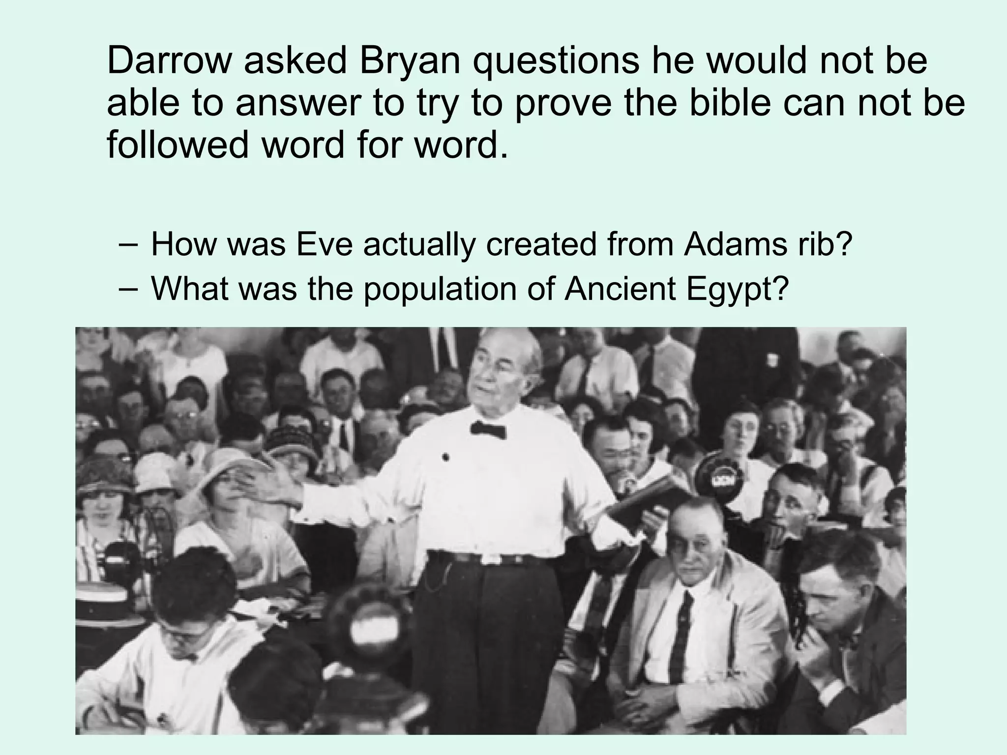 Scopes Monkey Trial | PPT