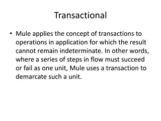 Scopes in mule | PPTX
