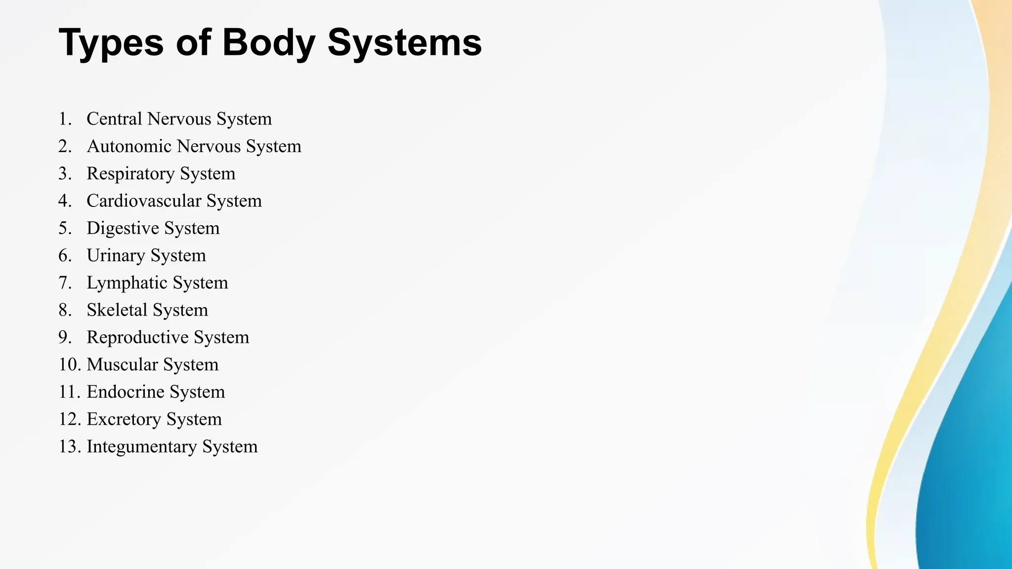 Scopes of Anatomy and Physiology along with different terminologies ...