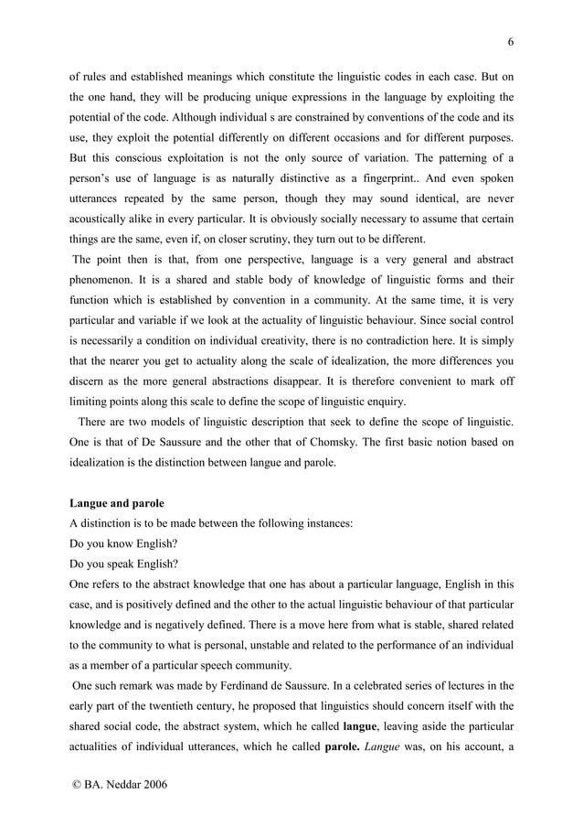 Scopes of linguistic description 1 | PDF | Programming Languages ...