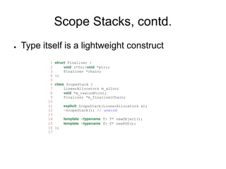 Scope Stack Allocation | PPT