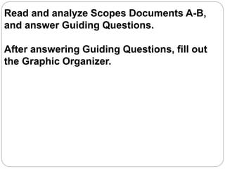 Scopes trial lesson2 | PPTX