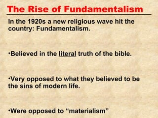 Scopes Monkey Trial | PPT