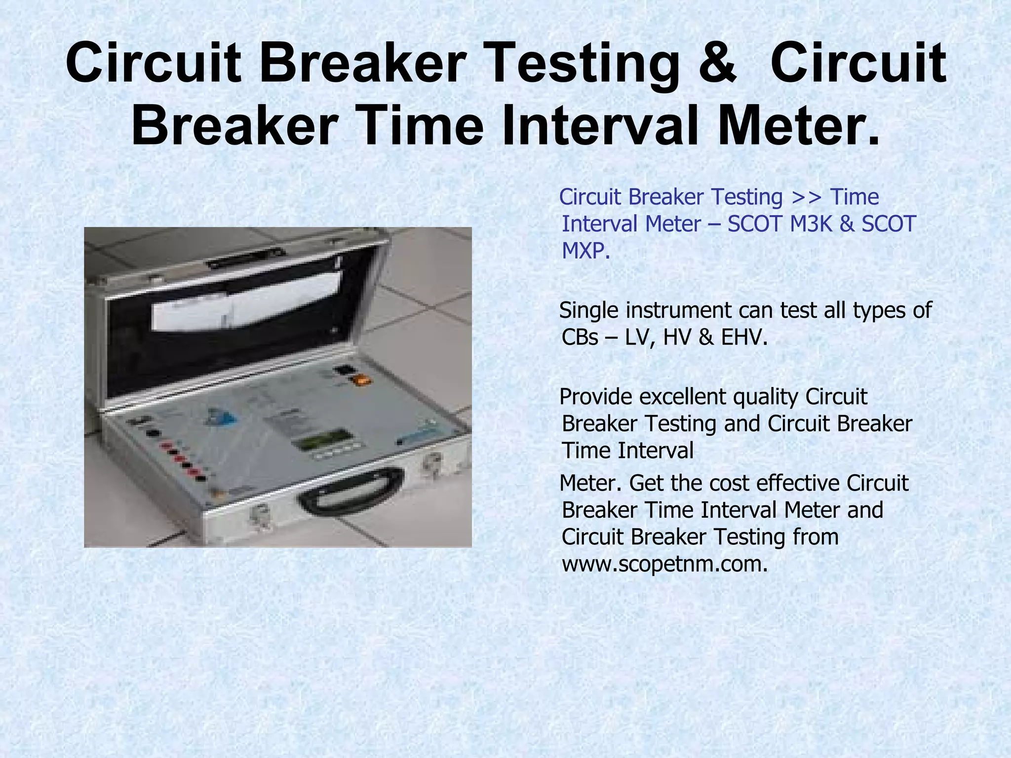 Scope T&M Pvt. Ltd | PPT