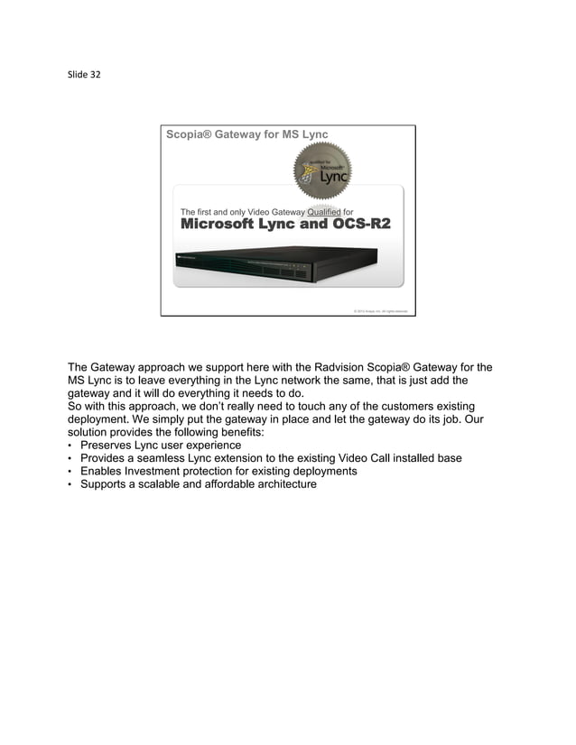 Scopia Infrastructure Guide | PDF