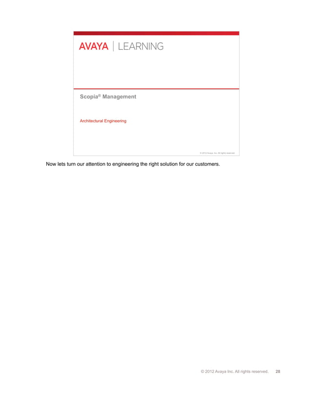 Scopia Management Solutions | PDF