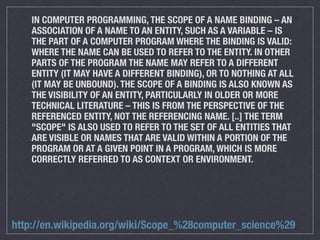 Scoping Tips and Tricks | PPT