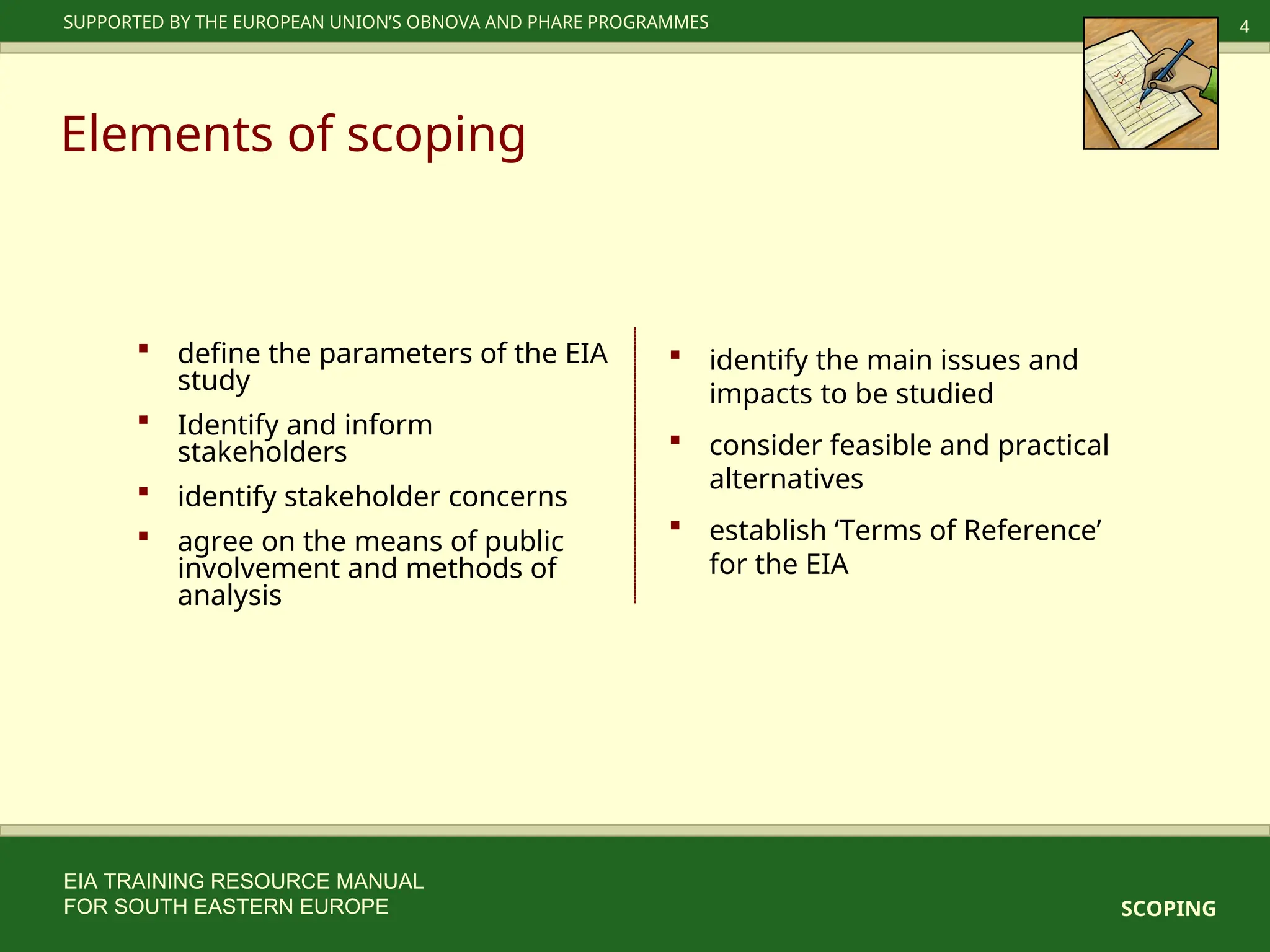 Scoping of the environmental Impact .ppt