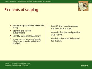 Scoping of the environmental Impact .ppt