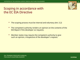 Scoping of the environmental Impact .ppt