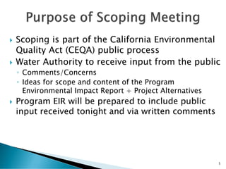 Scoping meeting presentation 4 29-13 | PPT