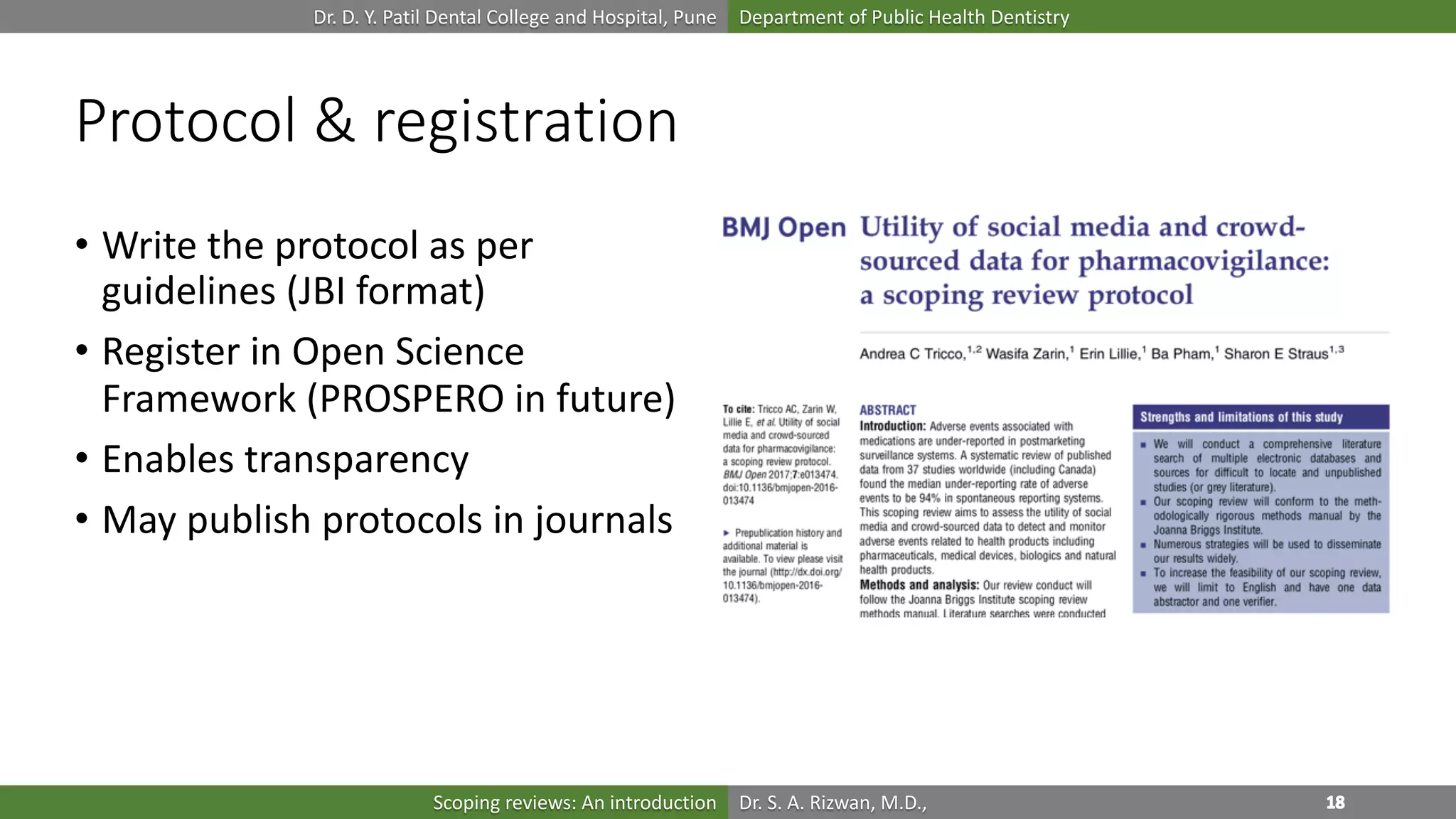 Introduction to scoping reviews | PDF