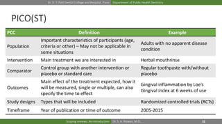 Introduction to scoping reviews | PDF