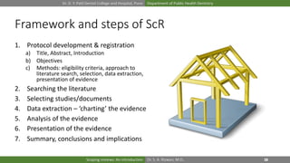 Introduction to scoping reviews | PDF