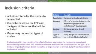 Introduction to scoping reviews | PDF