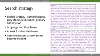 Introduction to scoping reviews | PDF