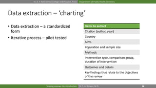 Introduction to scoping reviews | PDF
