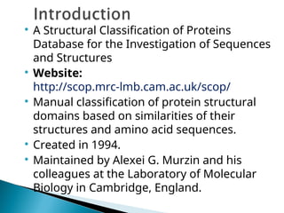 SCOP_structural_classification_of_Protei.ppt