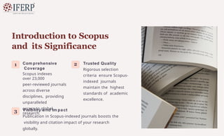 Scopus Journal: Opening Doors to Global Academic Excellence | PPTX
